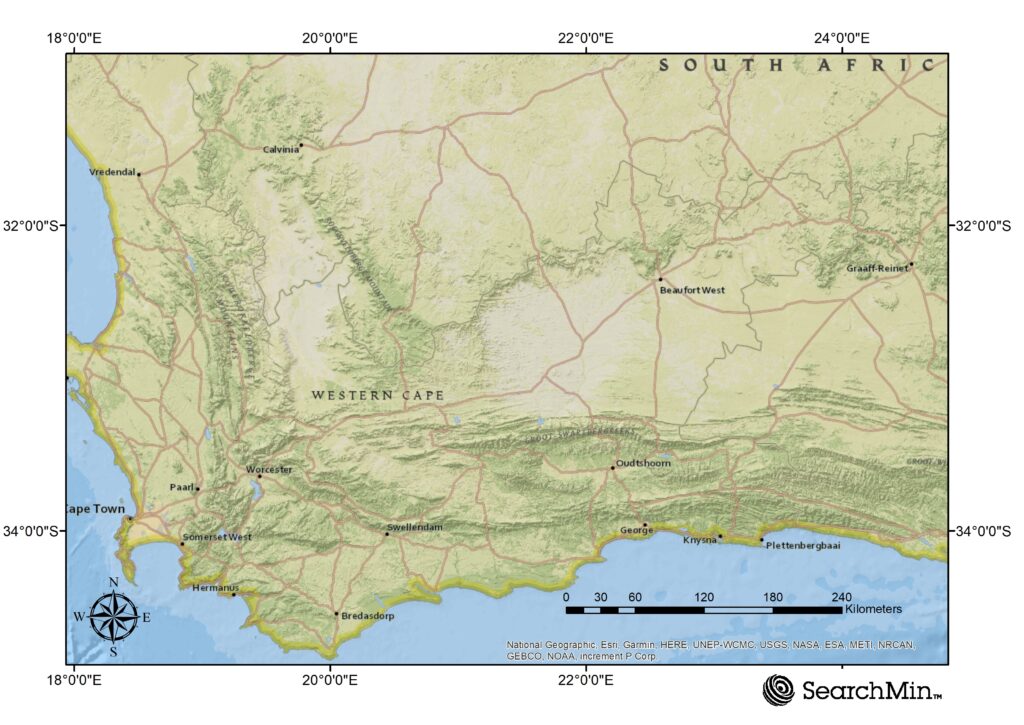 The Gold Potential of the Western Cape - SearchMin Ltd