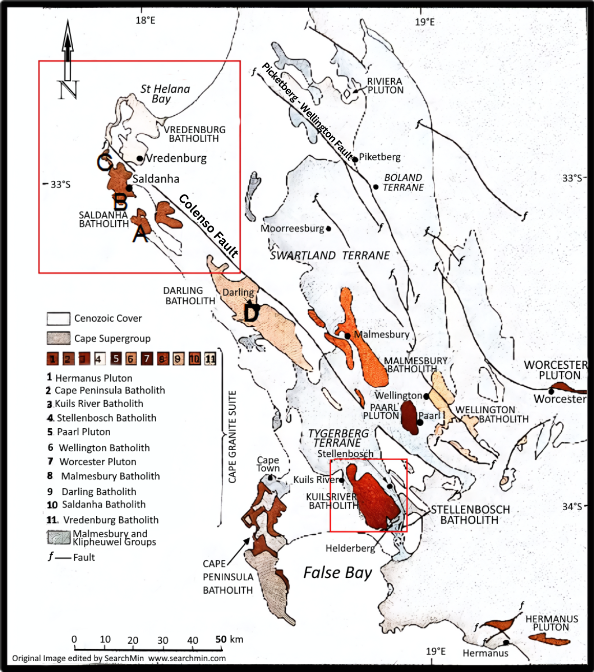 THE VOLCANIC COMPONENTS OF THE CAPE GRANITE SUITE - SearchMin Ltd